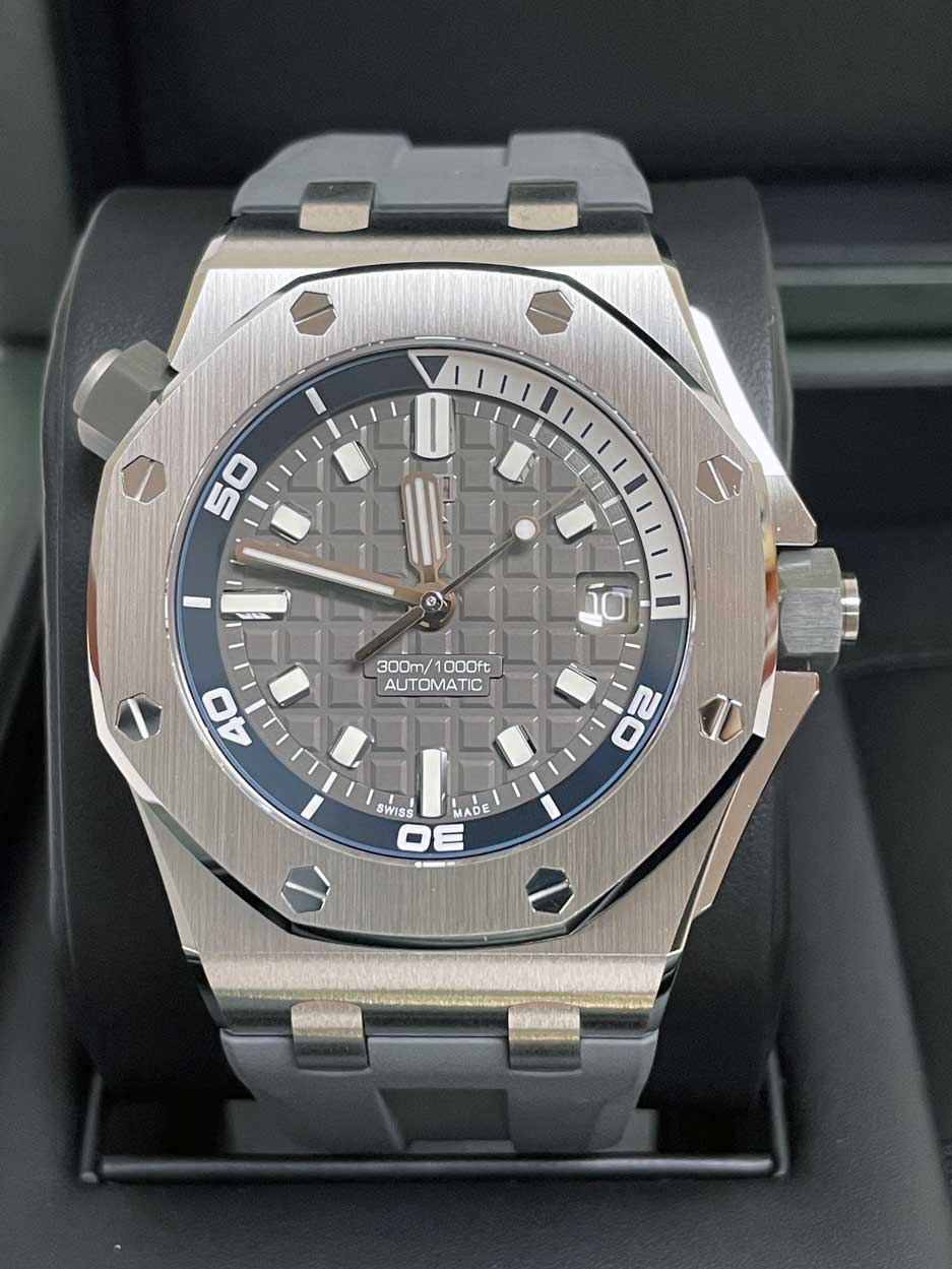 FS: Audemars Piguet Royal Oak Offshore Diver 15720st Grey BNIB 12/22 ...