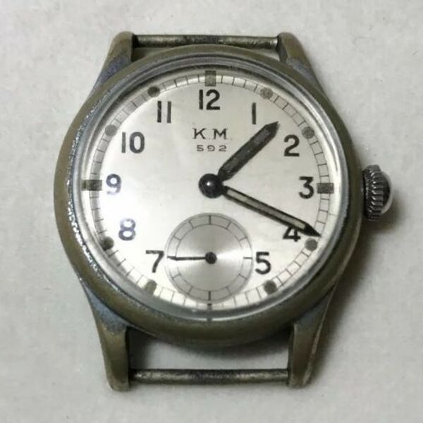 KM 592 Kriegsmarine Military German Watch WW2 Made By Alpina World War ...