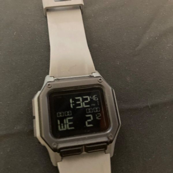 Nixon Grey Silicone Watch | WatchCharts Marketplace