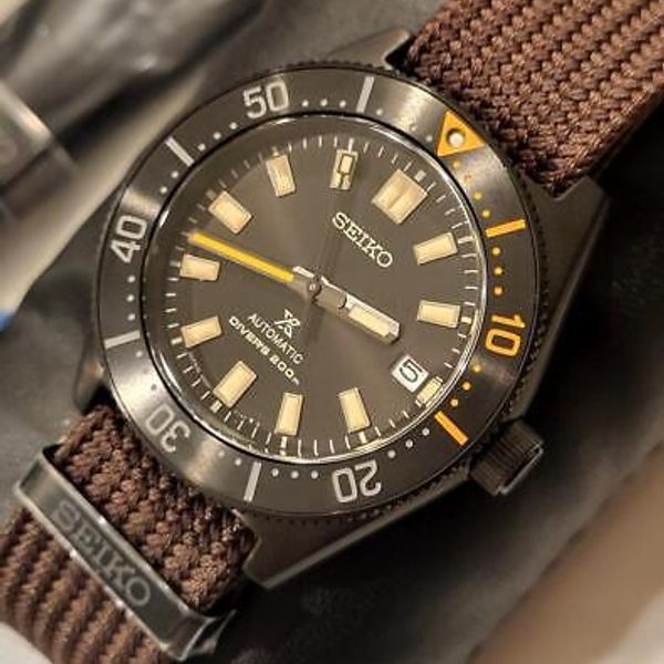 SEIKO PROSPEX 1965 DIVER'S MODERN RE-INTERPRETATION BLACK LIMITED ...