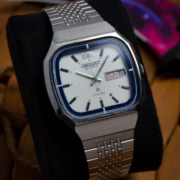 [wts] 1980s Vintage ORIENT Crystal Quartz Retro TV Dial ???? $99 Only ...