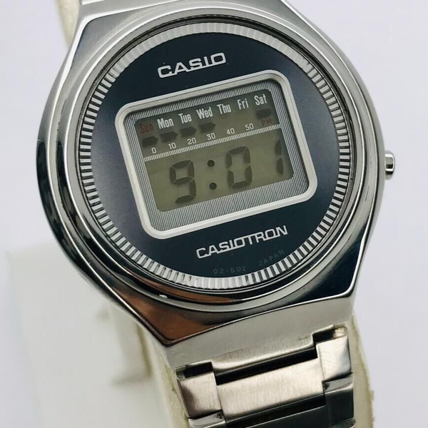Vintage Casio Casiotron 02-501 Digital Men's Quartz Watch | WatchCharts Marketplace
