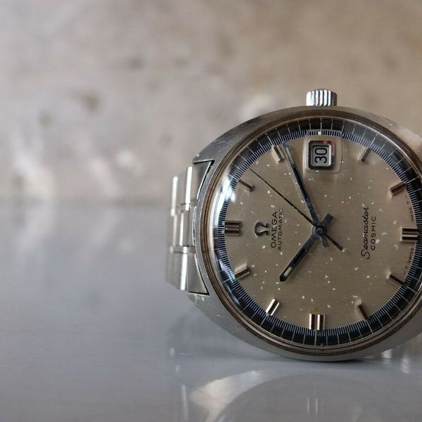1960's Vintage OMEGA Seamaster COSMIC 166026-TOOL SS 35mm Date Automatic Mens | WatchCharts ...