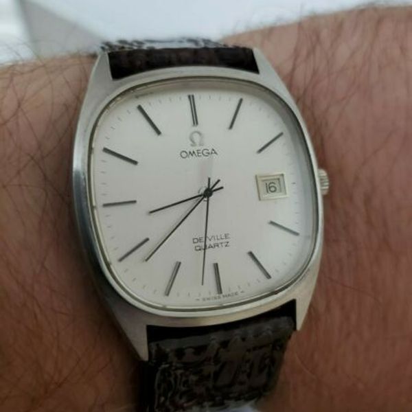 Gents Omega Deville Mega Quartz Top condition | WatchCharts Marketplace