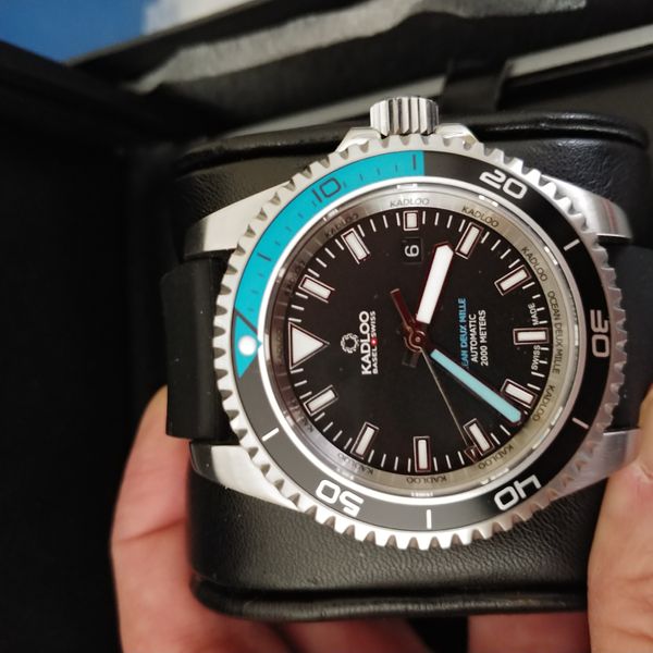 FS: Kadloo Ocean Deux Mille 2000m ETA 2824 | WatchCharts Marketplace