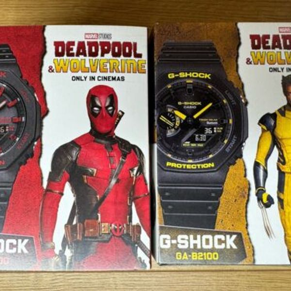 Casio G-Shock Deadpool & Wolverine Limited Edition Watches GUARANTEED ...