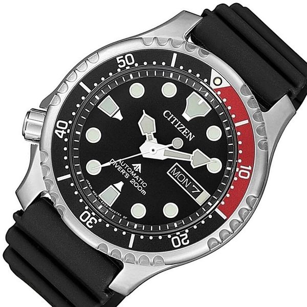 CITIZEN/PROMASTER Men's Watch 200M Waterproof Divers Automatic Black ...