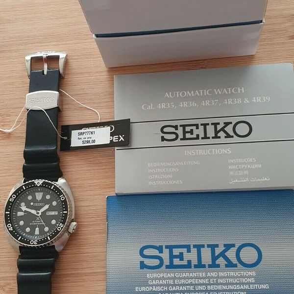 Seiko Turtle Prospex SRP777 - Full Set | WatchCharts
