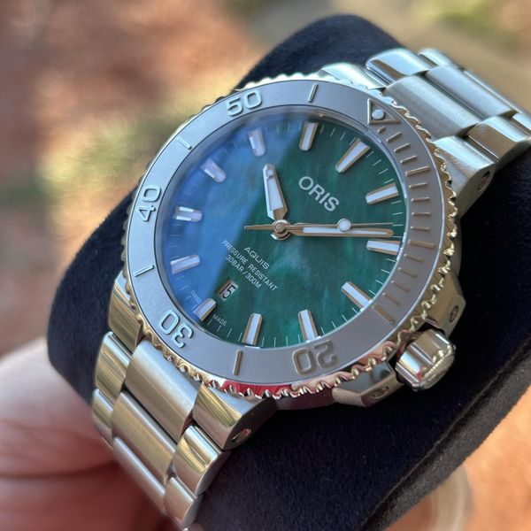 [WTS] Oris Aquis Oris X Bracenet 43.5, Box+ Papers 12/2023 ...