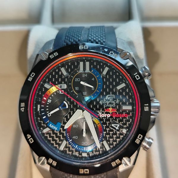 CASIO EDIFICE EFR-557TR-Scuderia Toro Rosso Limited Edition Watch ...