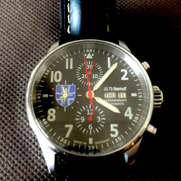 Seltene Junkers Automatik Eurofighter Chronograph Nr. 35/50 | WatchCharts