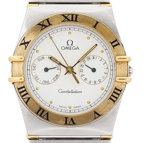 [OMEGA] [Battery replaced] Omega "Constellation Day-Date" Men's Quartz ...