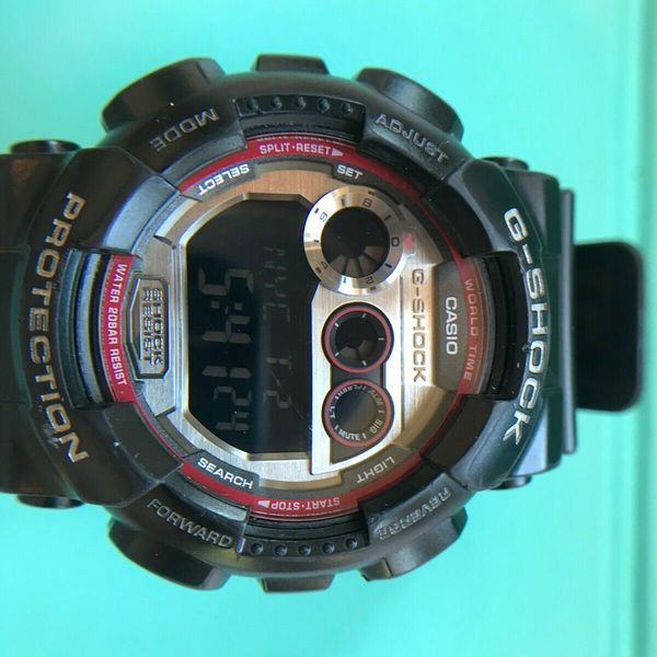 NEW BATTERY - CASIO G-SHOCK GD-120 TS RED & BLACK | WatchCharts