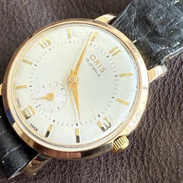 Vintage Oris Cal 461 15 Jewels Sub Dial Manual Wind 1960s Watch | WatchCharts Marketplace