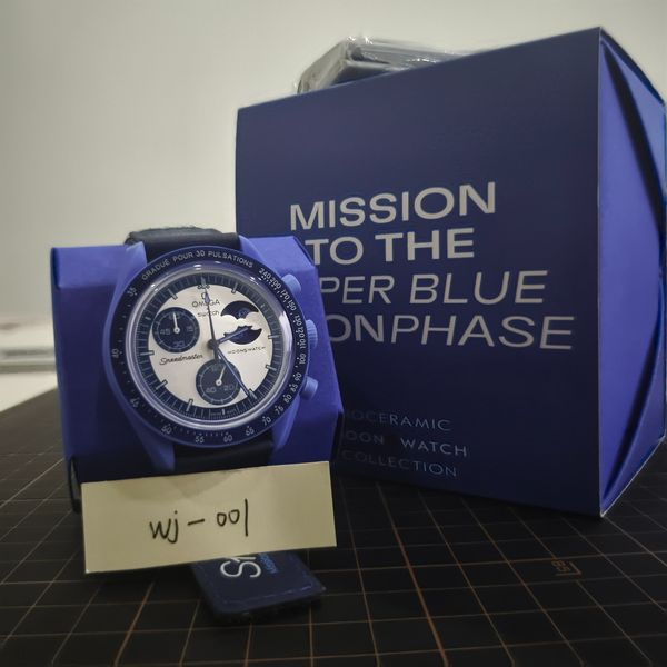 Swatch #Moons watch MISSION TO THE SUPER BLUE MOON PHASE | WatchCharts ...