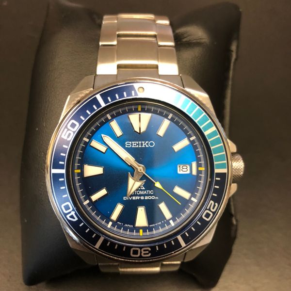 FSO: SRPB09 Seiko Samurai Blue Lagoon, LNIB | WatchCharts Marketplace