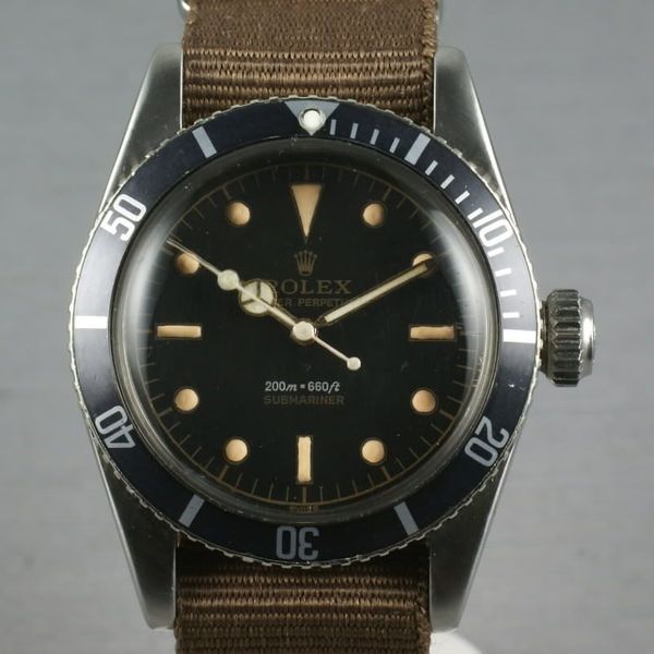 Rolex Submariner Ref: 6538 Big Crown | WatchCharts