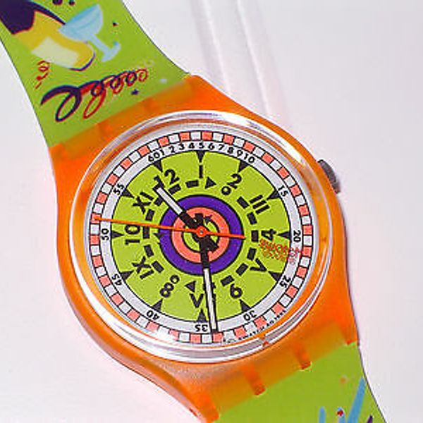 Swatch - SEA TRAFFIC - 1999 - Watch Limited Singapore Millennium Mania ...
