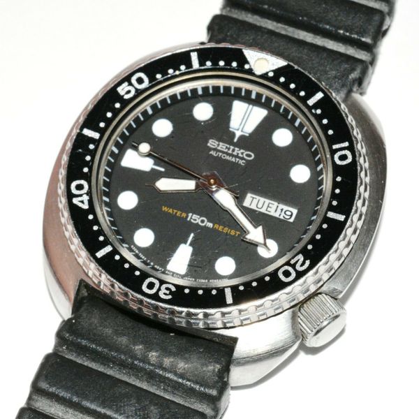 Rare Vintage 1985 Seiko Turtle Fully Original Dive Watch Ref: 6309-7049 ...