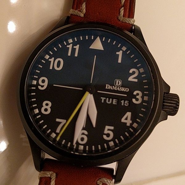 FS - Damasko DA 36 Black near mint | WatchCharts Marketplace