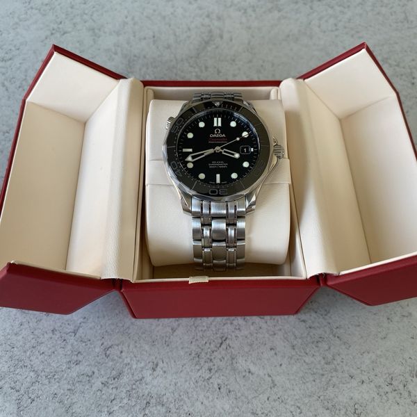 Omega Seamaster 300 Co-Axial Automatic Cal.2500 Ceramic Bezel Date ...