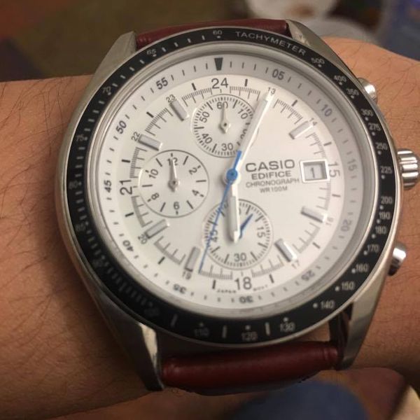 [WTS] Casio Edifice 503-D-White Dial Version | WatchCharts Marketplace
