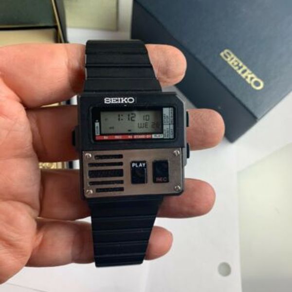 Vintage New Old Stock Seiko Voice Note Watch M516-4009 GHOSTBUSTERS ...