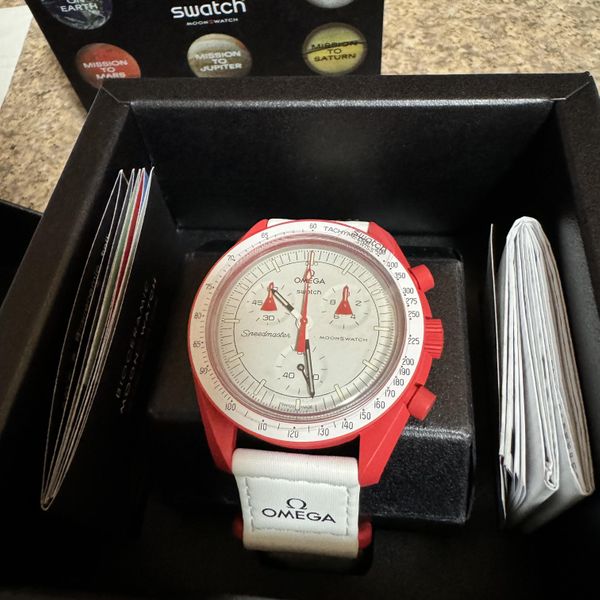[WTS] Swatch Mission to Mars BNIB with Tags and Receipt | WatchCharts