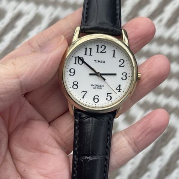 Timex Indiglo Wr 30m Mens Quartz Watch N7 | WatchCharts Marketplace