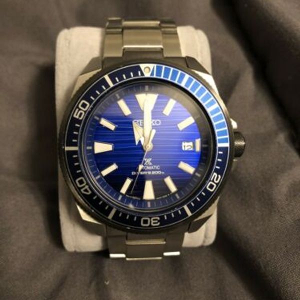 Seiko Prospex SRPC93 “Samurai” Save The Ocean | WatchCharts Marketplace
