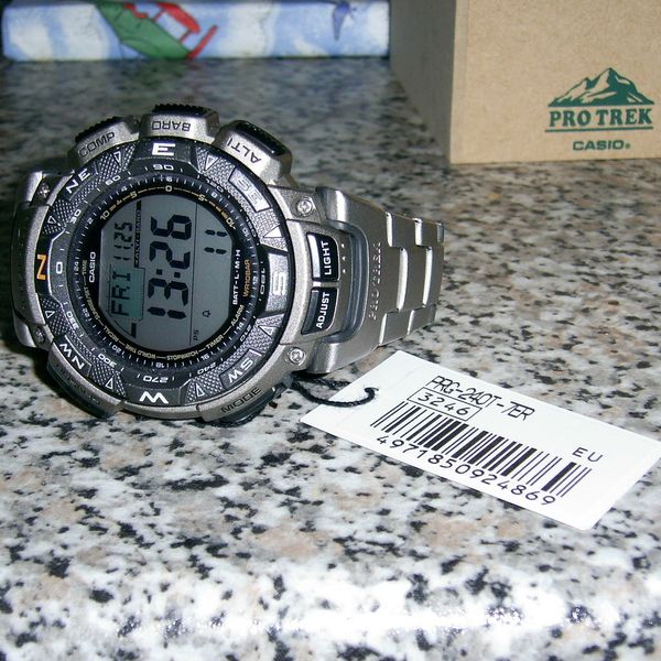 FS :Casio Protrek PRG-240T Titanium 5 months old | WatchCharts Marketplace