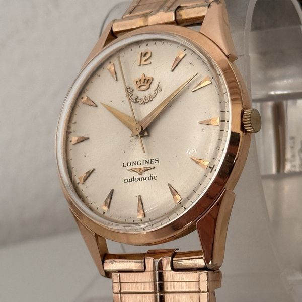LONGINES Royal Jordan Crown King Hussein Bin Talal 1960â s Automatic ...