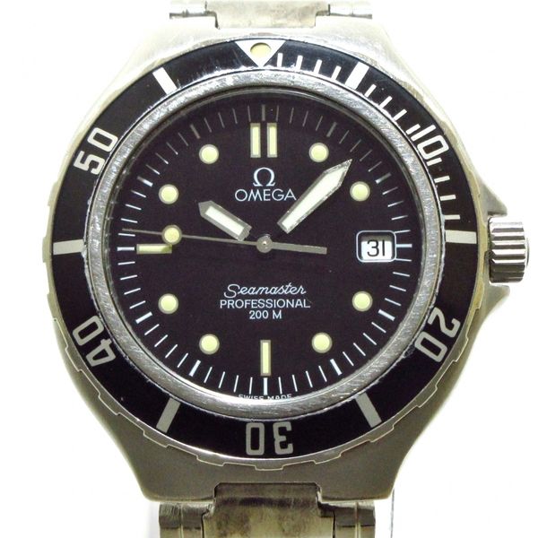 [New] [Used] OMEGA Seamaster Professional 200 Watch External Belt Black ...