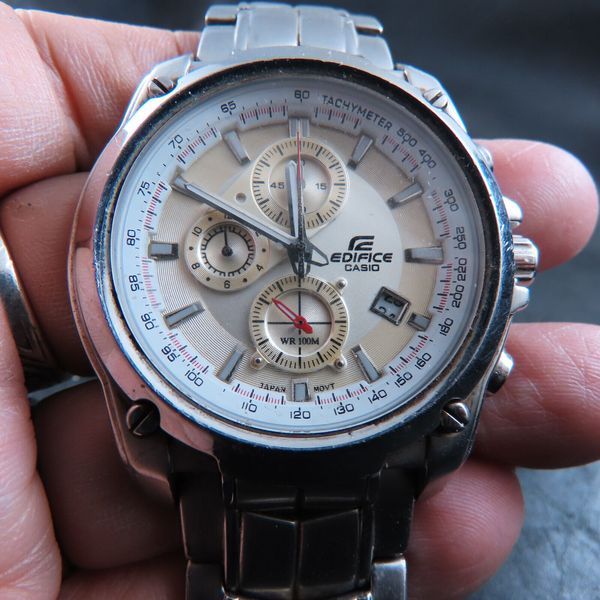 EF-524 Casio Edifice Chronograph Quartz Men Watch | WatchCharts Marketplace