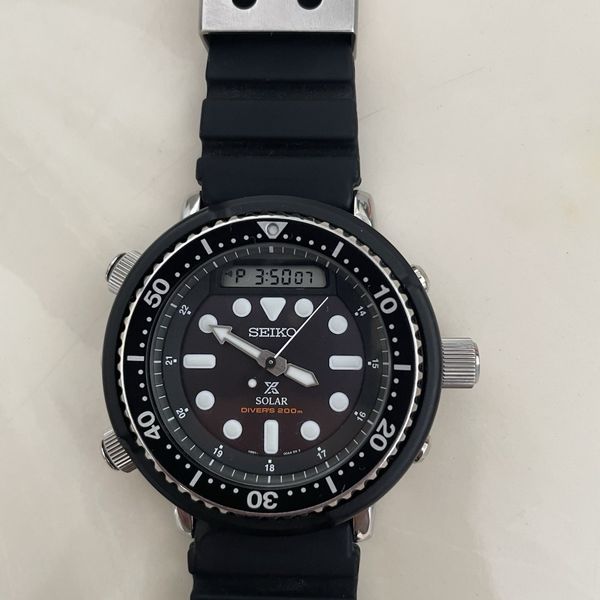 Seiko Prospex Men's Black Watch - SNJ025 | WatchCharts Marketplace