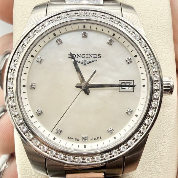 [WTS] Longines Conquest White Mother of Pearl Women's Watch - L3.400.0 ...