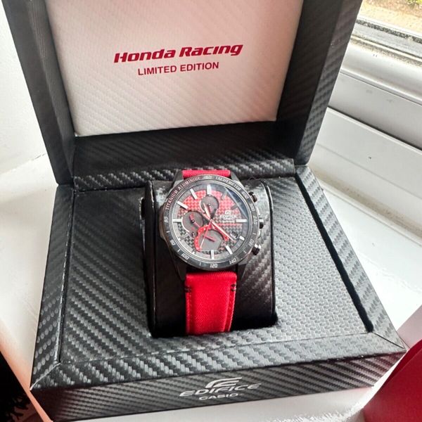 Casio EQB-1000HRS-1A Edifice Bluetooth Honda Racing F1 watch LIMITED ...