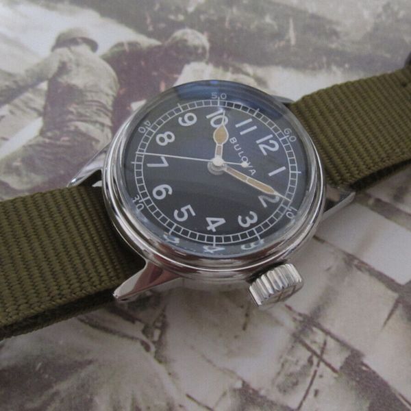 WW2 BULOVA A-11 US NAVY WATCH WITH NEW MILITARY CASE ! | WatchCharts ...