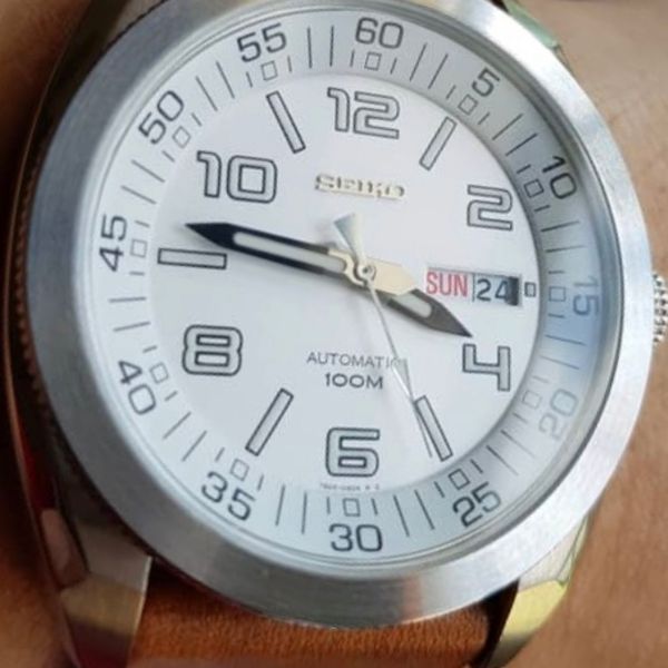 FS: Seiko "BFS" (White Dial) SNKF09 | WatchCharts