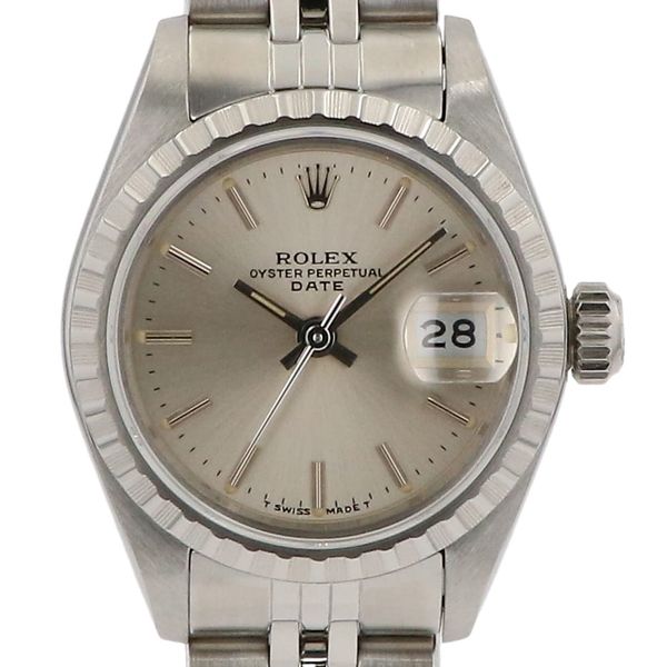 [Wrapping possible] Rolex Rolex Oyster Perpetual Date 69240 Watch SS ...