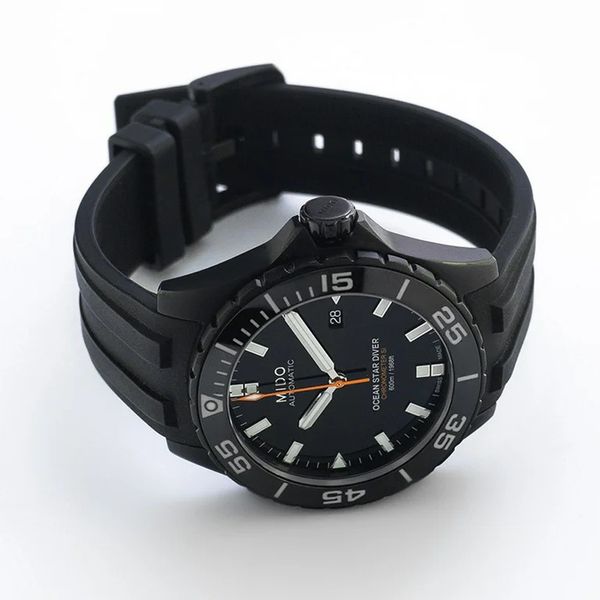 Mido Ocean Star Diver Automatic Black Dial Men's Watch M0266083705100 ...