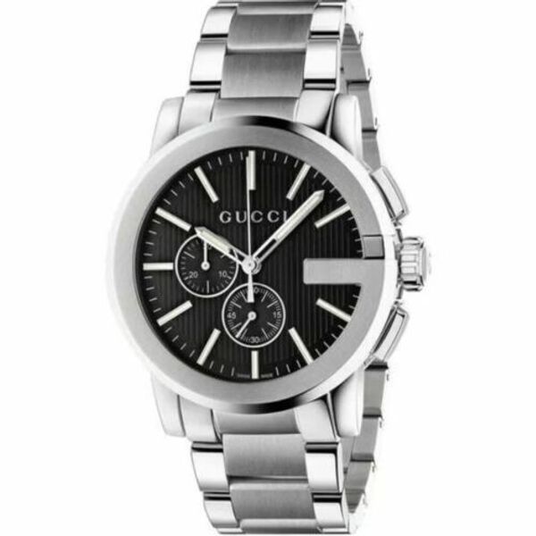 Gucci G-Chrono Men's Black Watch - YA101204 | WatchCharts Marketplace