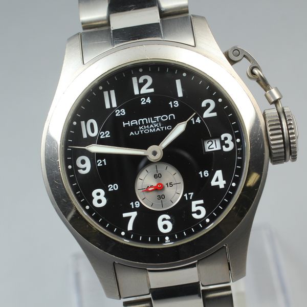 Hamilton Khaki Frogman H774150 Titanium Automatic Men's Watch 40mm from ...