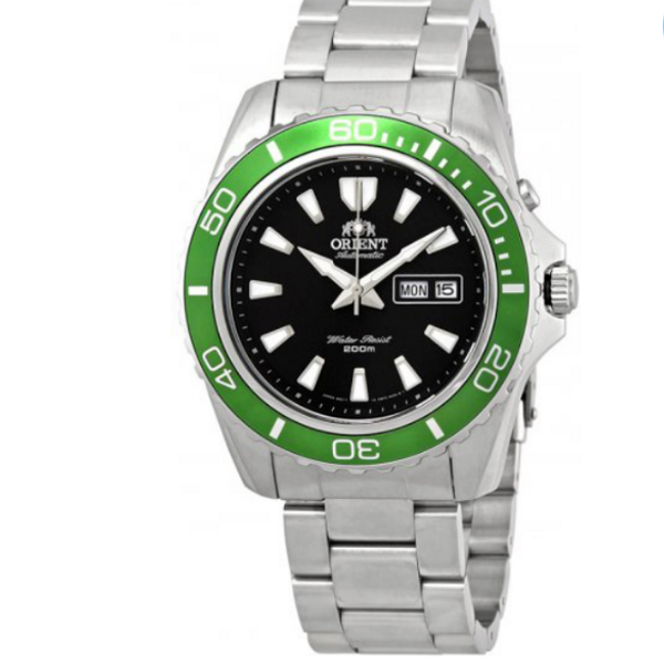 ORIENT Automatic FEM75003B9 Green Bezel Automatic 200m +Original Box ...