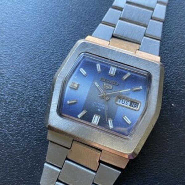 Vintage 1976 Seiko 5 Automatic Watch 6119-5460 | WatchCharts Marketplace