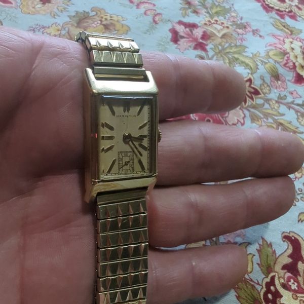 1930's Hamilton Bartley Watch 980 G12205 17 Jewels 14K Gold Filled 10KF ...