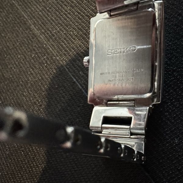 Seiko Rectangular Watch | WatchCharts Marketplace