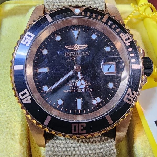 BRAND NEW IN PLASTIC Invicta Men's Military Automatic Watch - 27627 ...