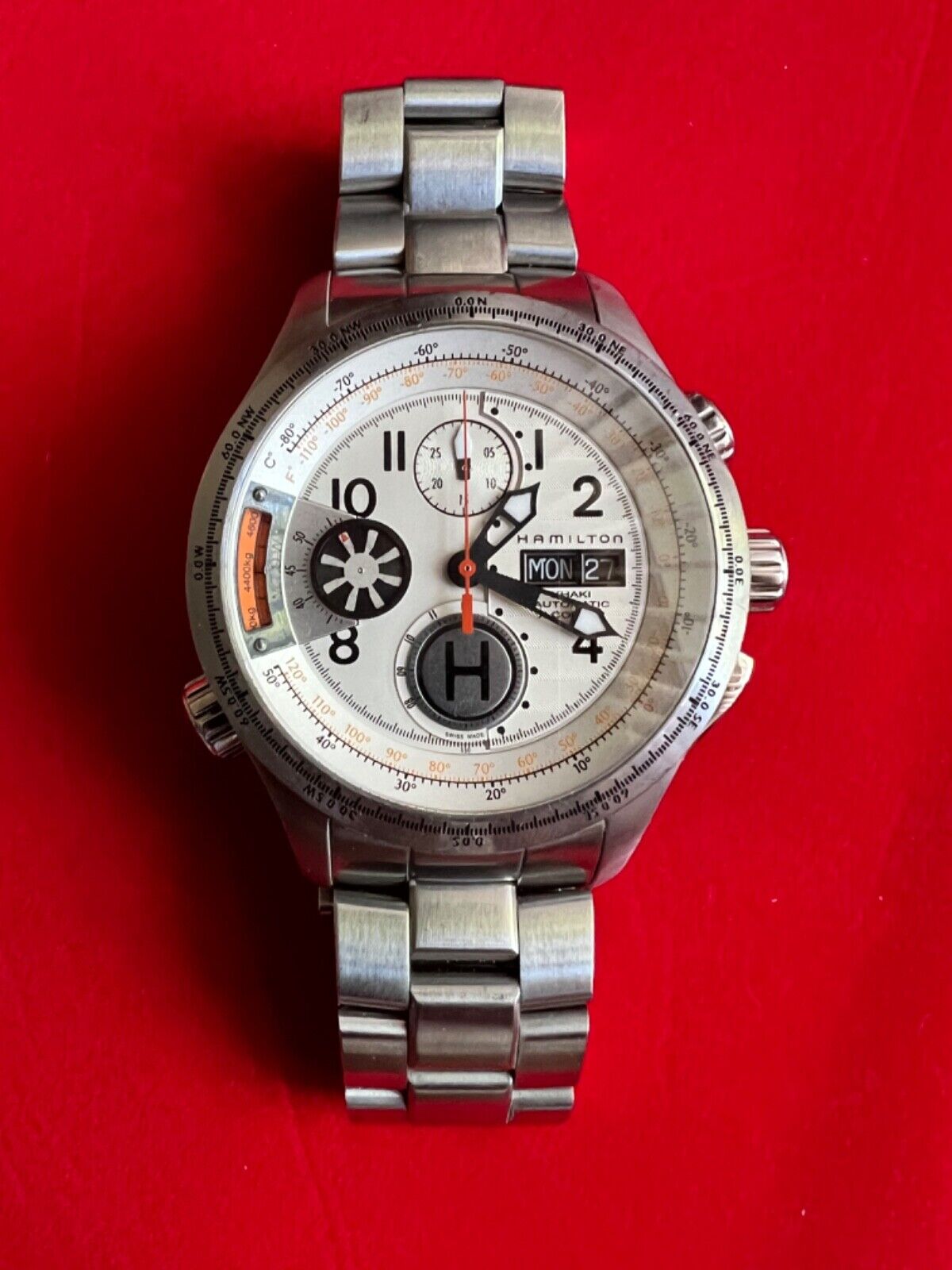 Hamilton Khaki X-Copter H76616133 Price as of May 2026 | WatchCharts