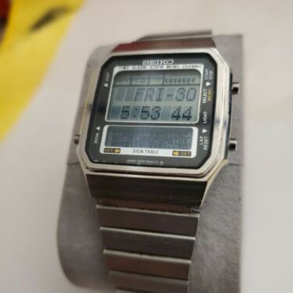 Vintage Rare Seiko D409-5000 Dot Matrix Display Data Storage All ...